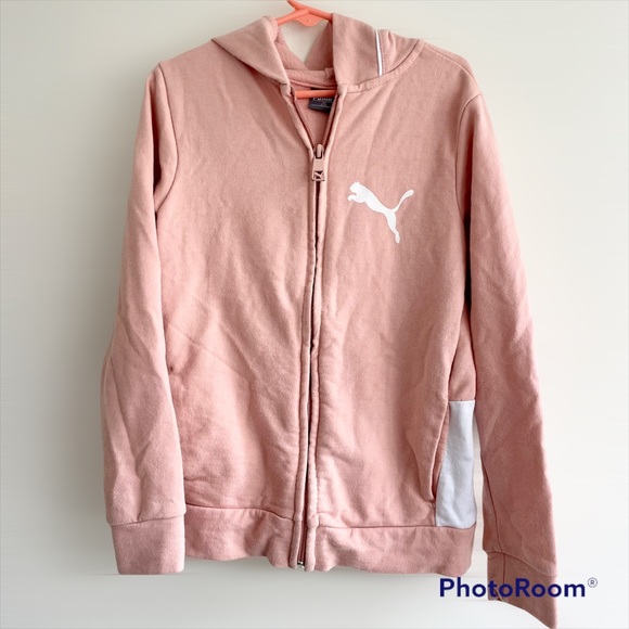 Puma | Jackets & Coats | Puma Light Pink Jacket Size Small 7 | Poshmark